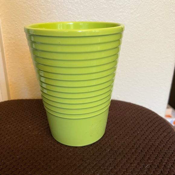 Accents | Lime Green Ridged Pot Made In Germany 65 | Poshmark